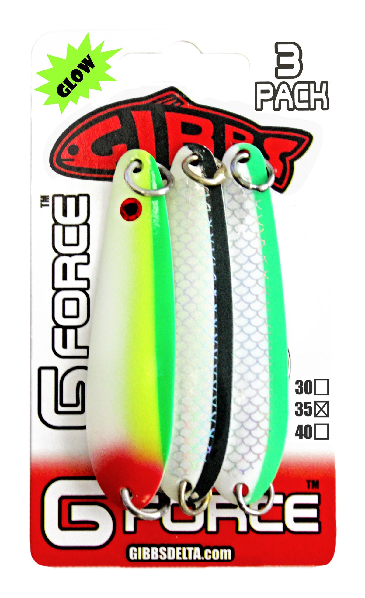 Gibbs G-Force 3-Pack Kits — Gibbs Fishing
