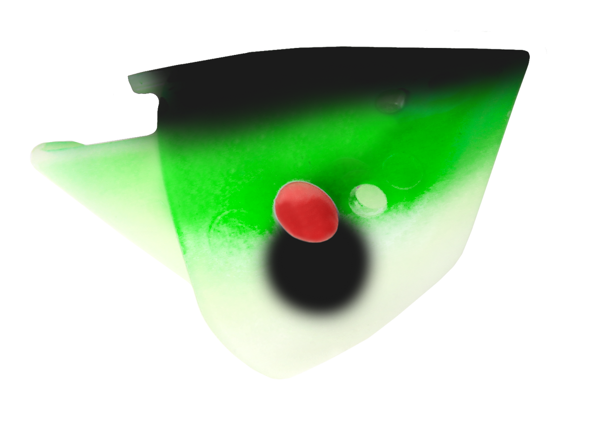 Anchovy Special Glow Green Gator — Gibbs Fishing