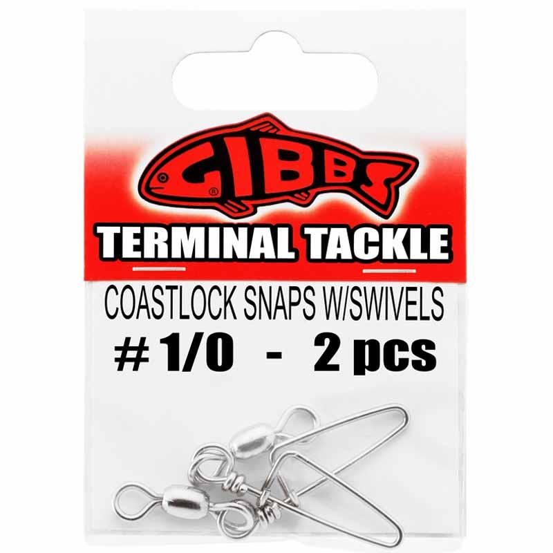 Shop Coastlock Snaps With Swivels Fishing Gear | Gibbs Fishing Gear